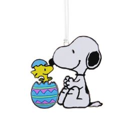 Peanuts® Snoopy & Woodstock in Easter Egg Ornament