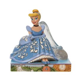 Jim Shore: Cinderella & Glass Slipper Figurine